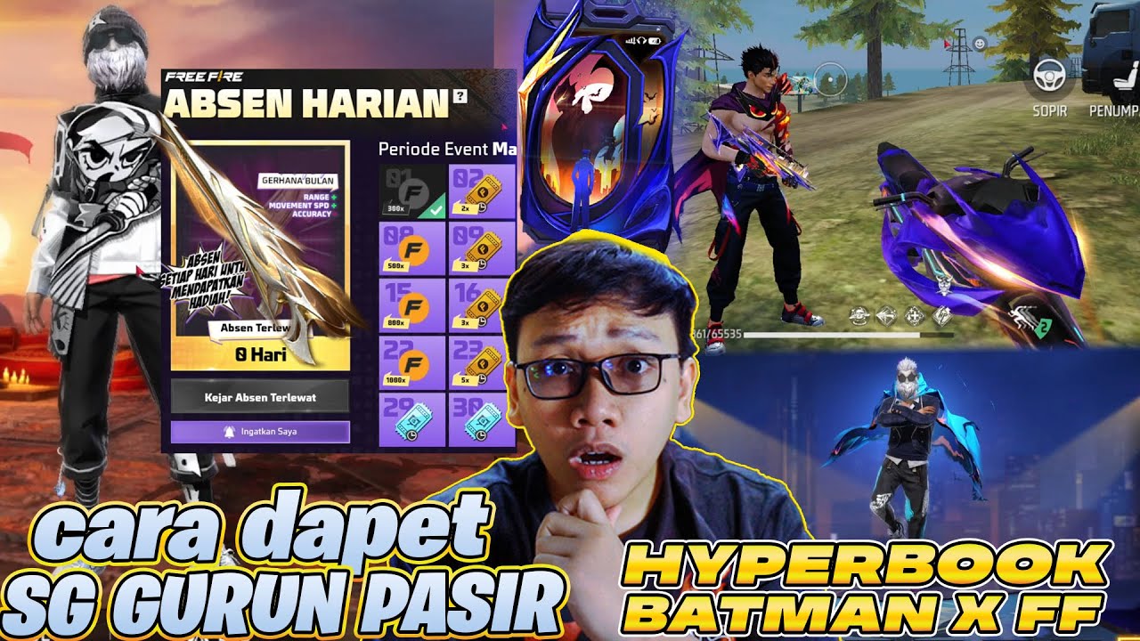 ABSEN DOANG DAPET SKIN GRATIS! REVIEW HYPERBOOK MIDNIGHT ACE DULUAN CUY ...