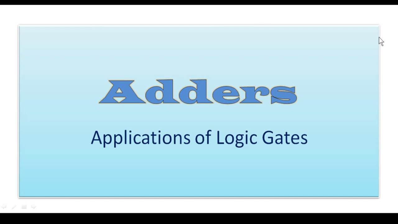 #5 Adders | Half Adder | Full Adder | Computer Hardware | ISC - YouTube