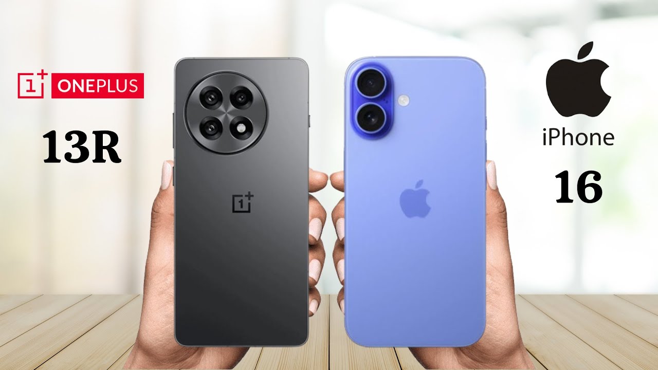 OnePlus 13R Vs iPhone 16 - Full Comparison 2025 - YouTube