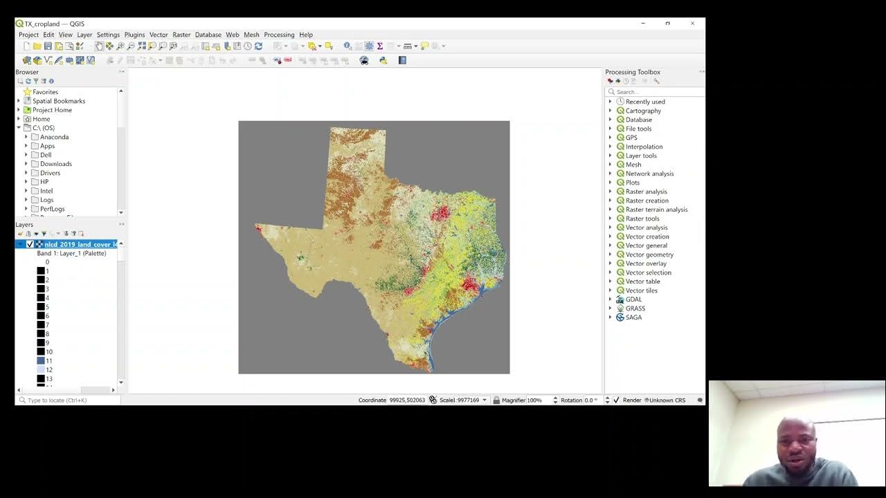 Raster Data Analysis Using Gdal Youtube