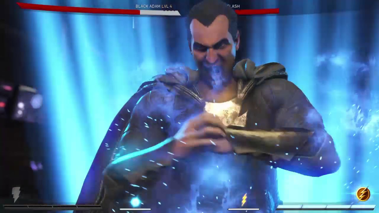Injustice 2 Black Adam vs The Flash - YouTube