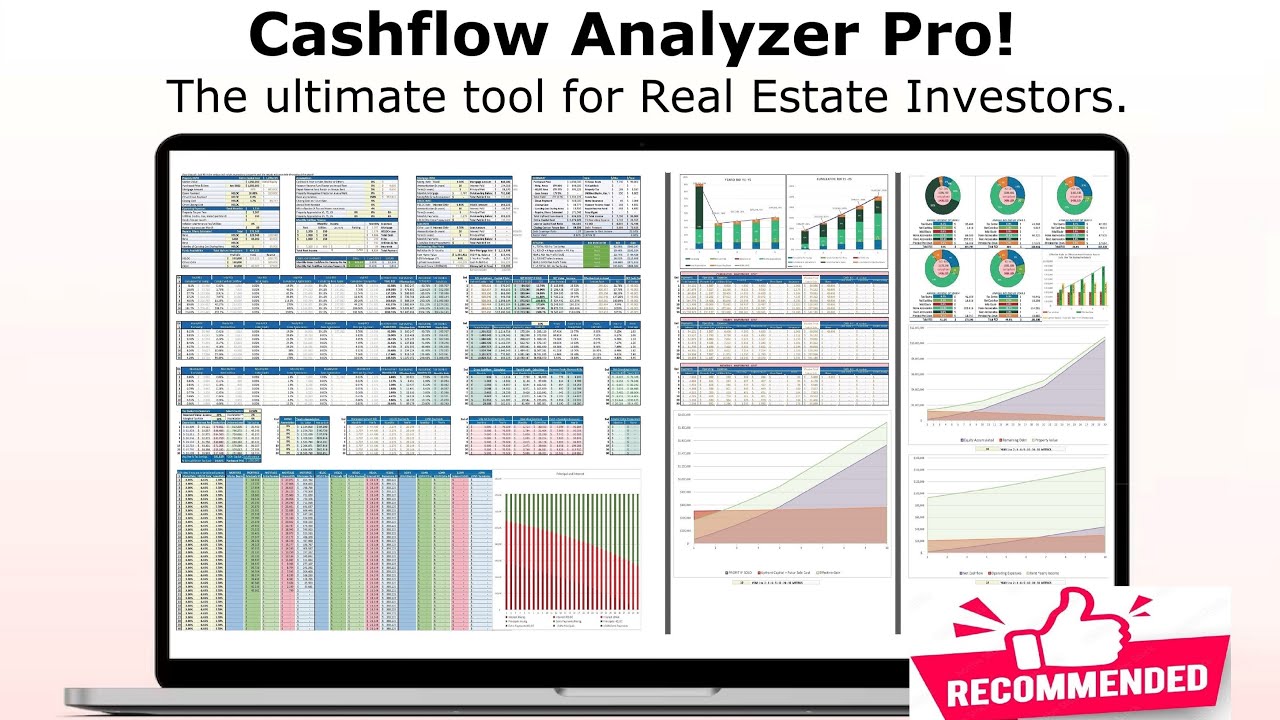 Cashflow Analyzer Pro. The Ultimate Tool for Real Estate Investors