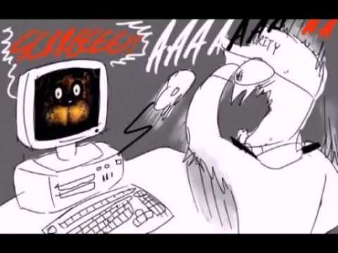 FNAF COMIC Mike got scared - YouTube