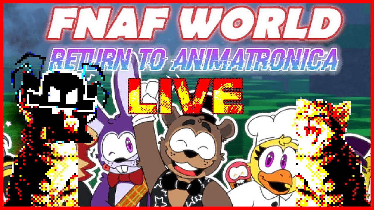 The Weekend Return Animatronica Stream! | Roblox - YouTube