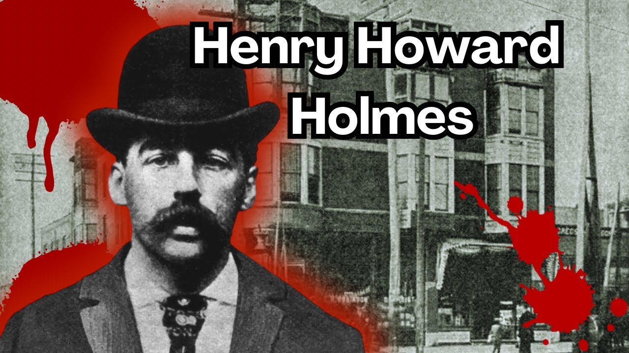 Henry Howard Holmes 😈🔪🖤 #horrorstories #dark #misteri #horrorstory # ...