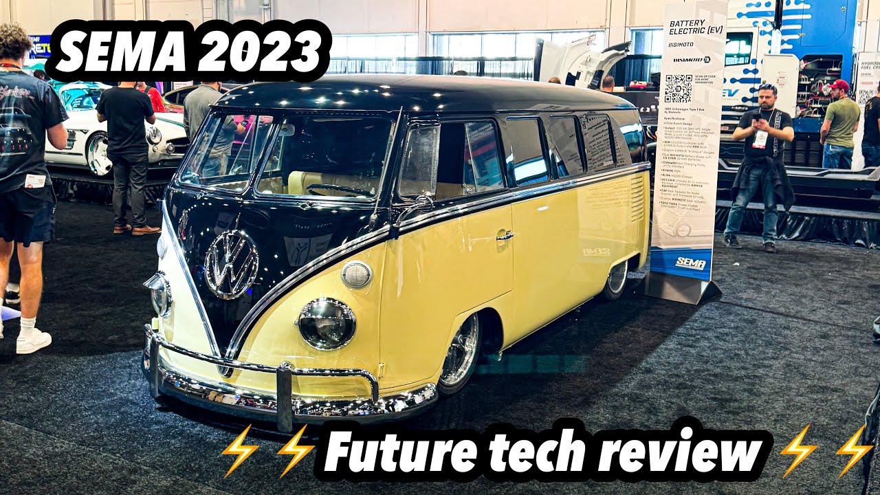 SEMA 2023 future tech walk around. - YouTube