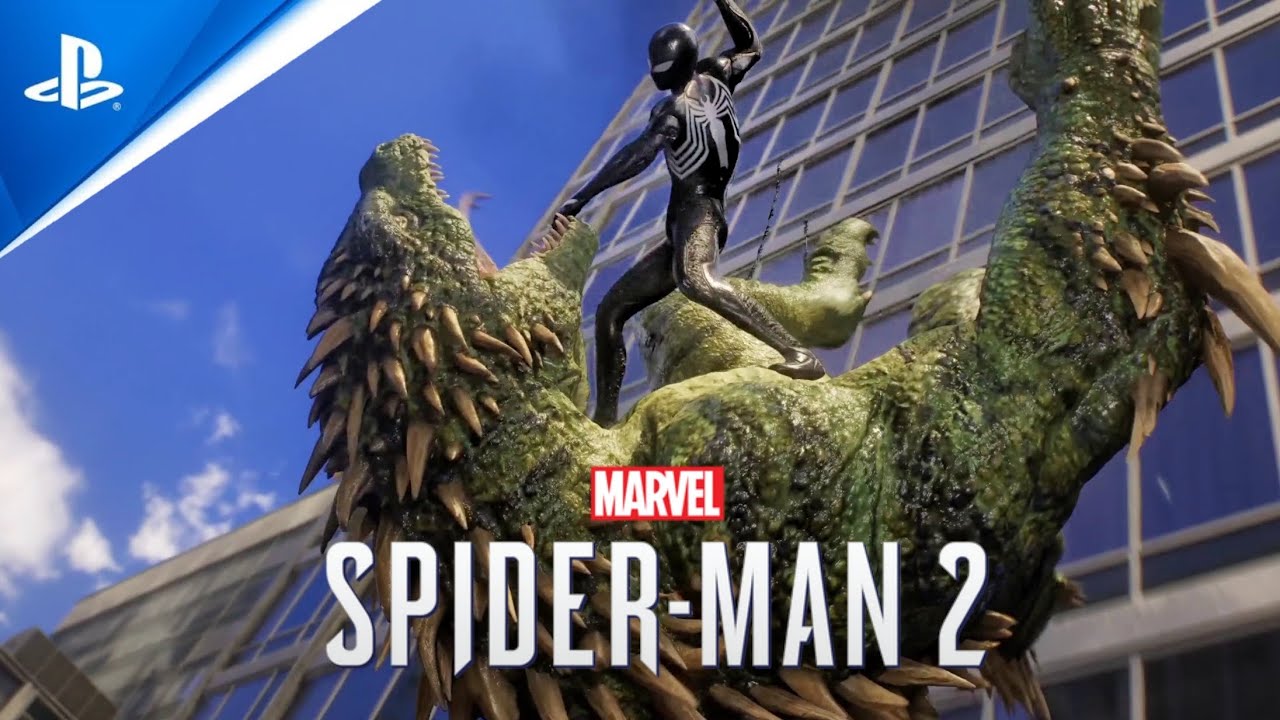 Marvel's Spider-Man 2 PS5 "Early Access" Lizard vs Black Suit Spidey ...