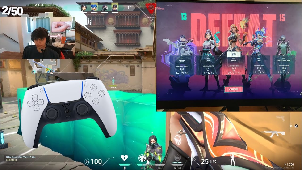 I CARRIED Grim, Keeoh, and Shiro on CONSOLE VALORANT?!?! - YouTube