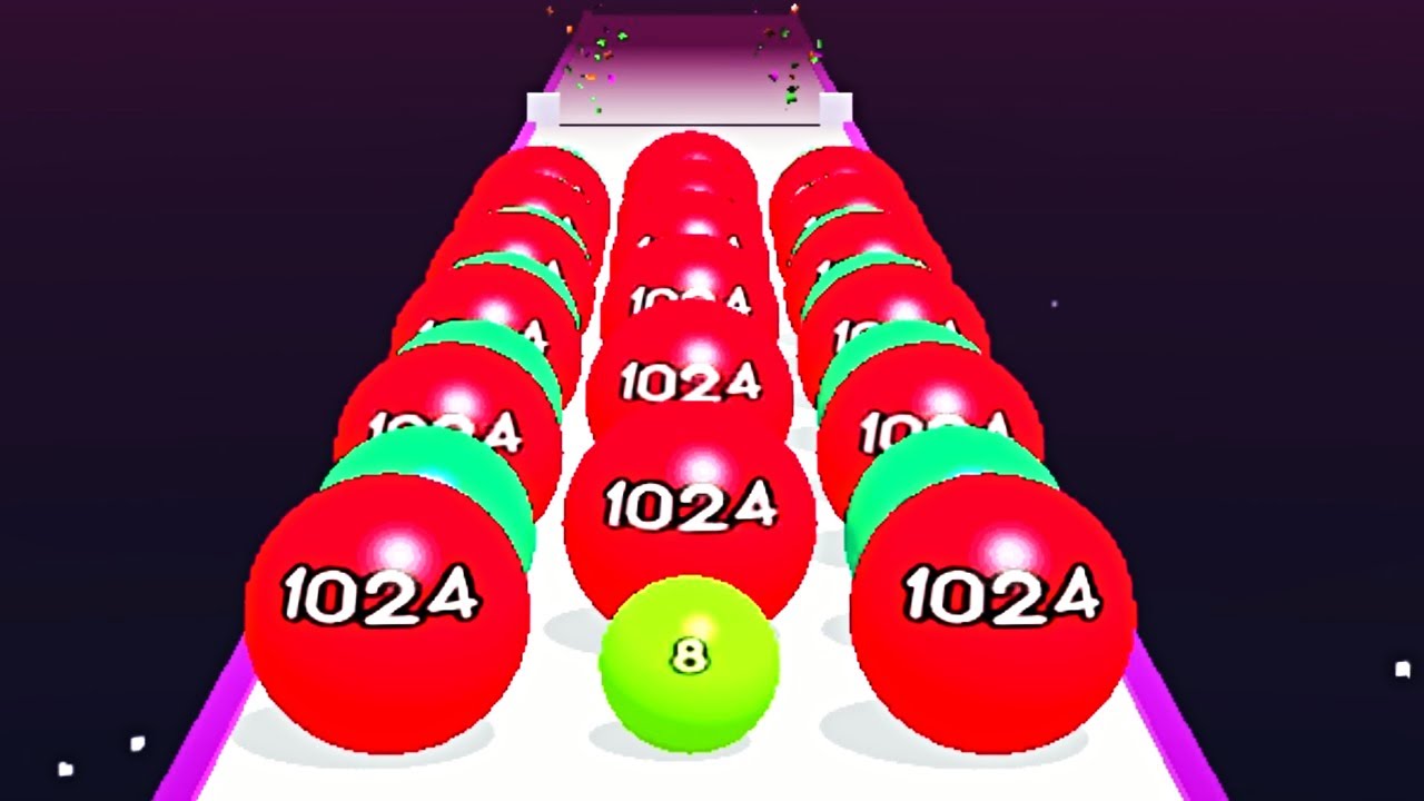 Ball Run 2048: Ball Games 3D ! All Levels Gameplay (547-550) android ...