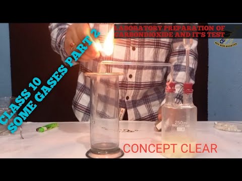 Class 10 SEE some gases part 2 || laboratory Preparation of carbon ...