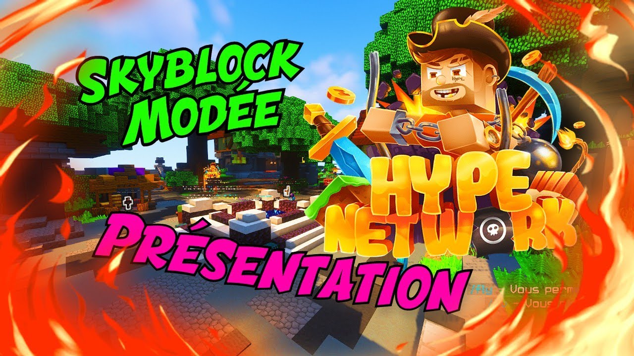 BIENVENUE SUR HYPE NETWORK 1# (Minecraft) - YouTube