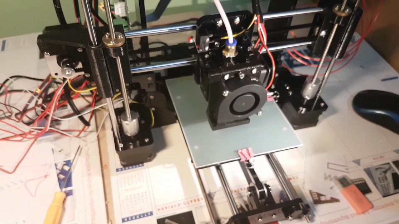 My First 3D printer STARTT - YouTube