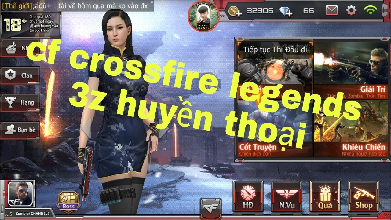 Cf crossfire legends/ 3z đen bắn quá ngon - YouTube