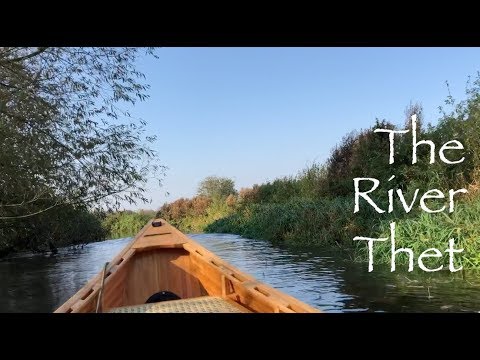 The River Thet - Canoeing, Tea and Bannock on the Firebox stove and ...