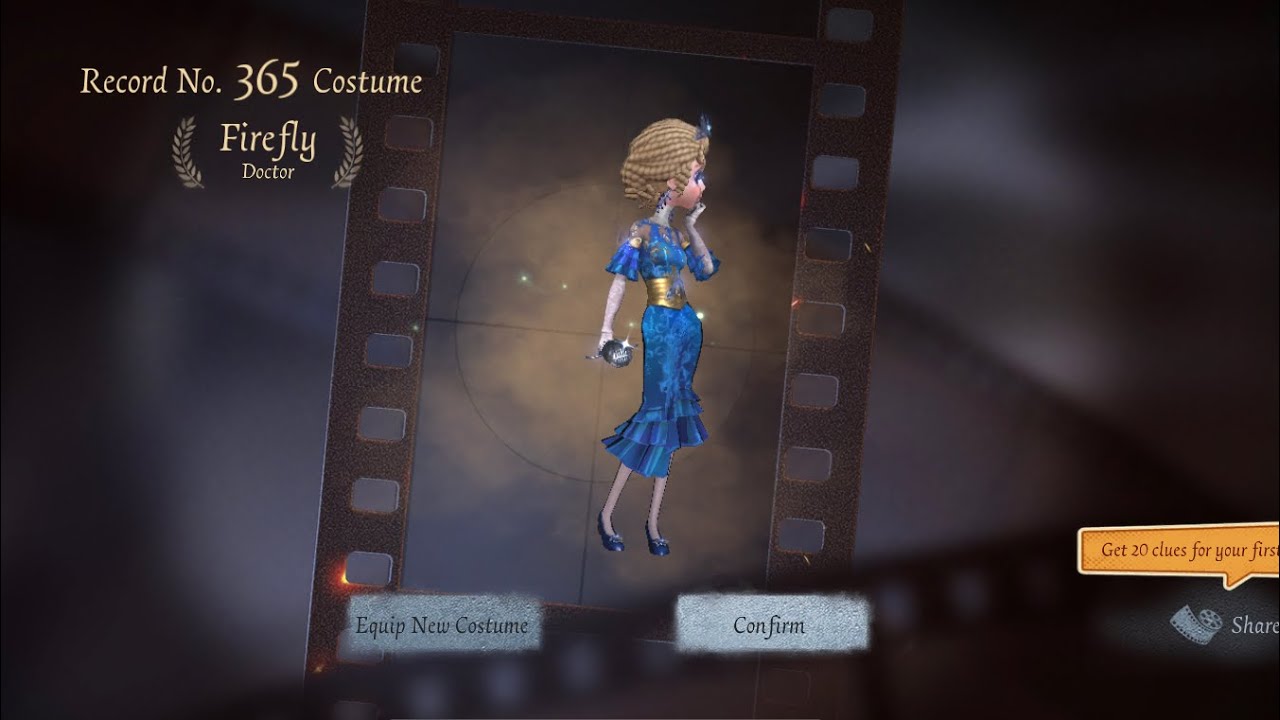DOCTORS “FireFly” S COSTUME RETURNS! | IdentityV | “FireFly” Tarot/QM ...