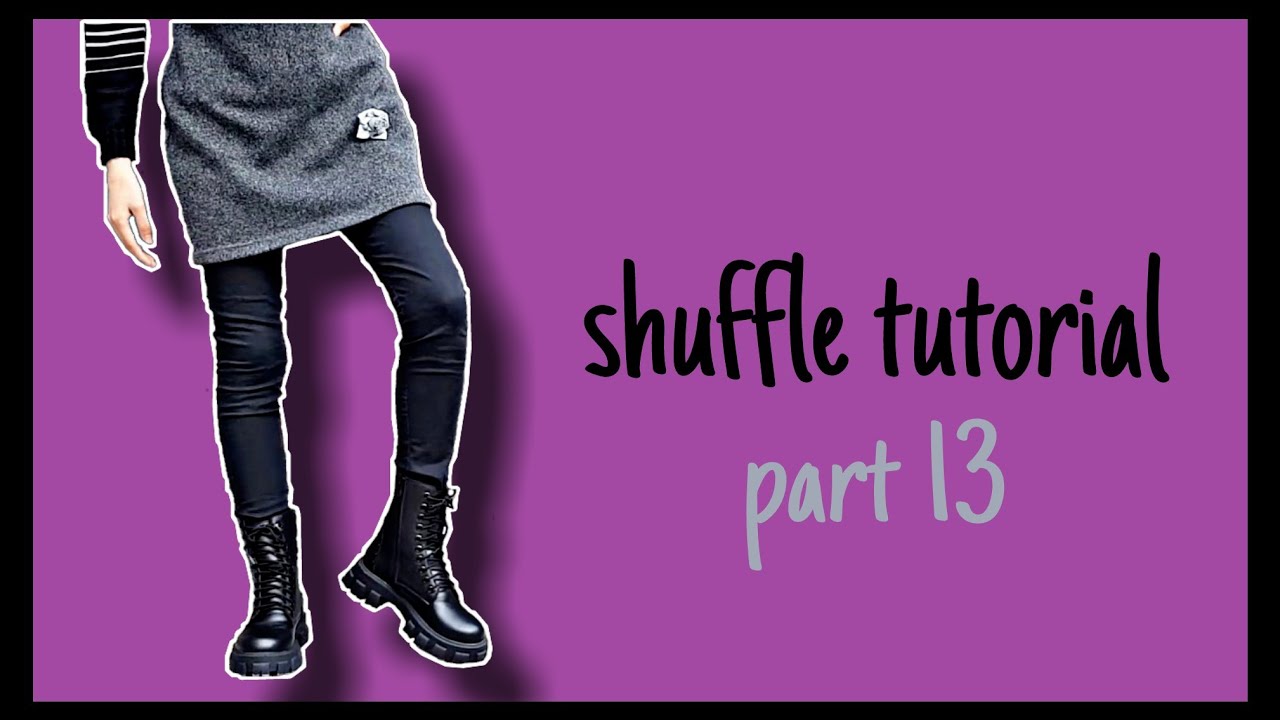 آموزش رقص شافل به زبان فارسی، انواع تی استپ ۱ | shuffle dance tutorial ...