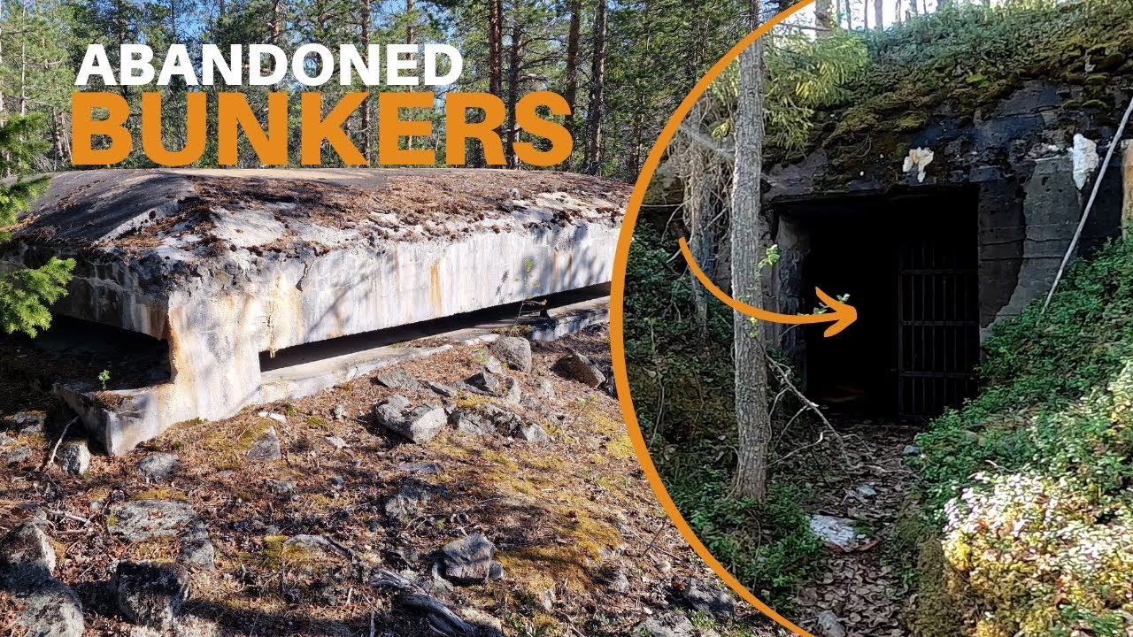 Observation & Communication Bunkers On This Mountain - Exploring Sweden ...