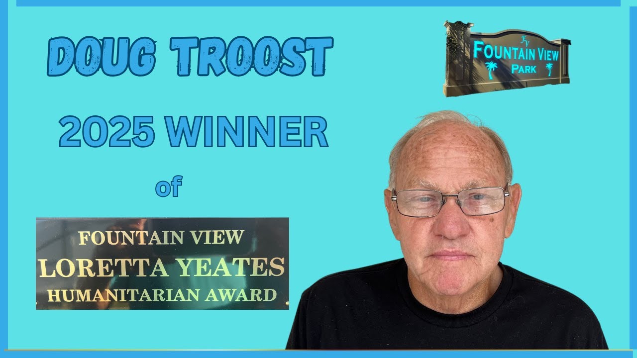 DOUG TROOST WINS HUMANITARIAN AWARD - YouTube