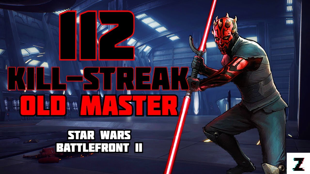 Star Wars Battlefront 2 Old Master Darth Maul 112 Kill-Streak Capital ...