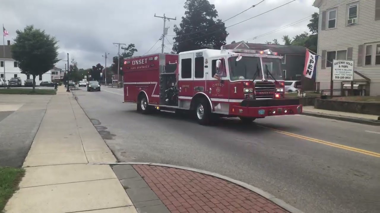 Onset Fire Engine 1 responding - YouTube