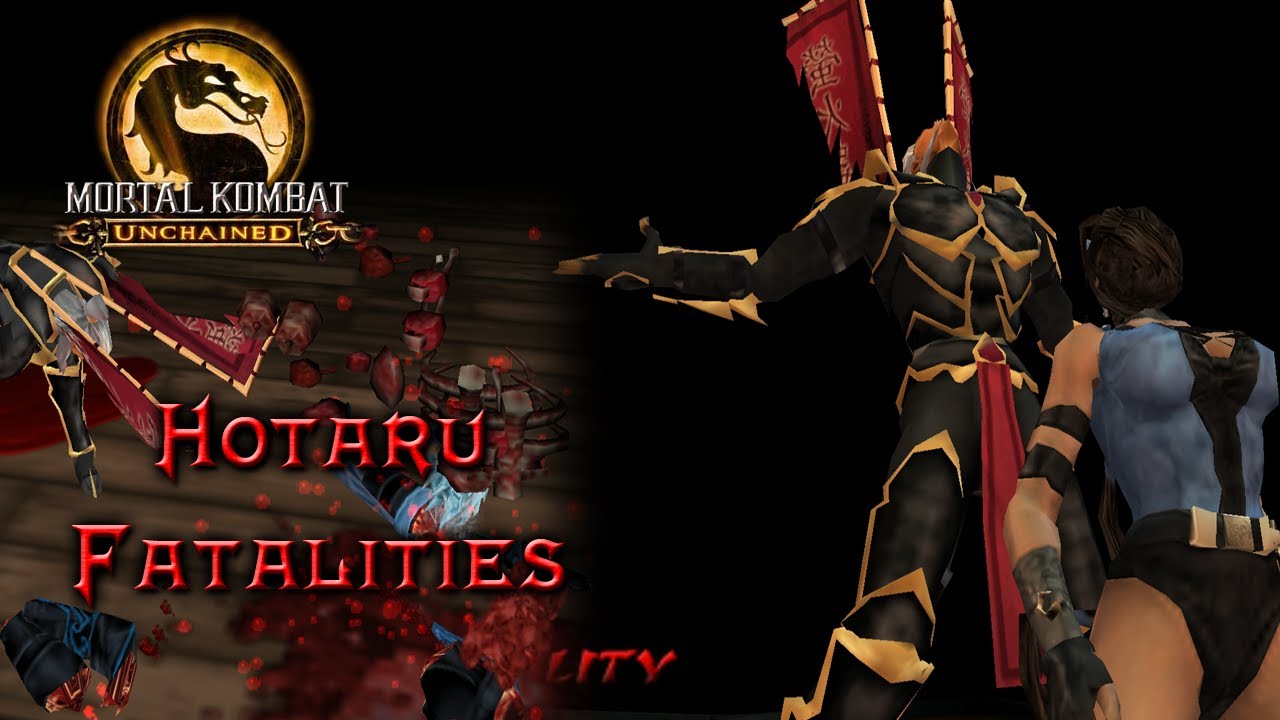 Mortal Kombat Unchained [PSP] - Hotaru Fatalities - YouTube