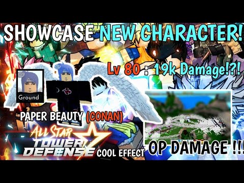 ASTD UPDATE !?! *new character* Paper Beauty (Conan) SHOWCASE ...