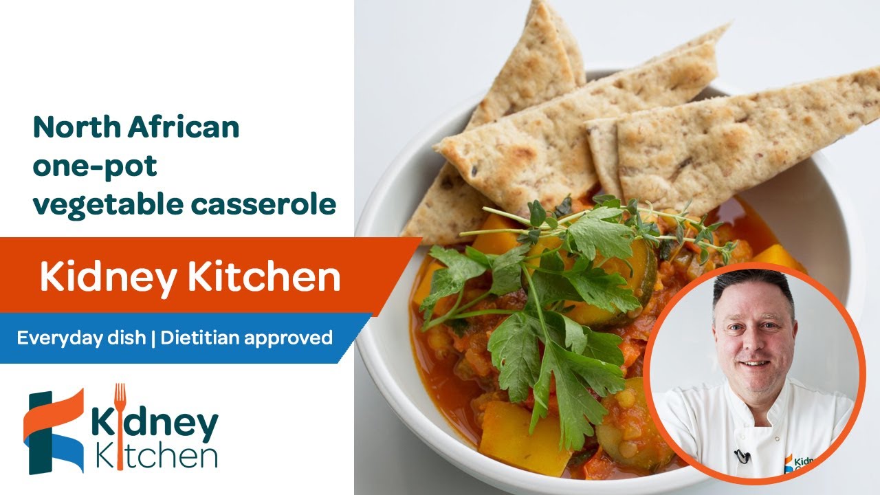North African one-pot vegetable casserole | Kidney Kitchen | kidney ...