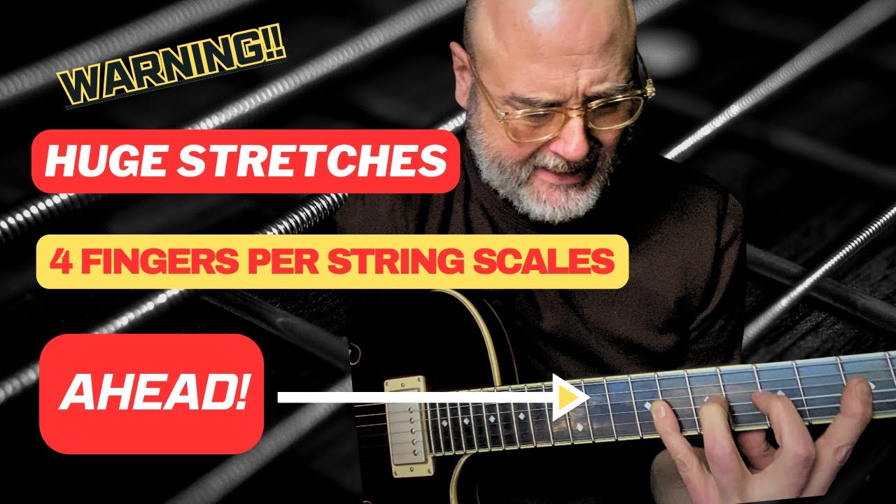 Easy Guitar Finger Stretch To Play Faster And Hit Difficult Notes - YouTube