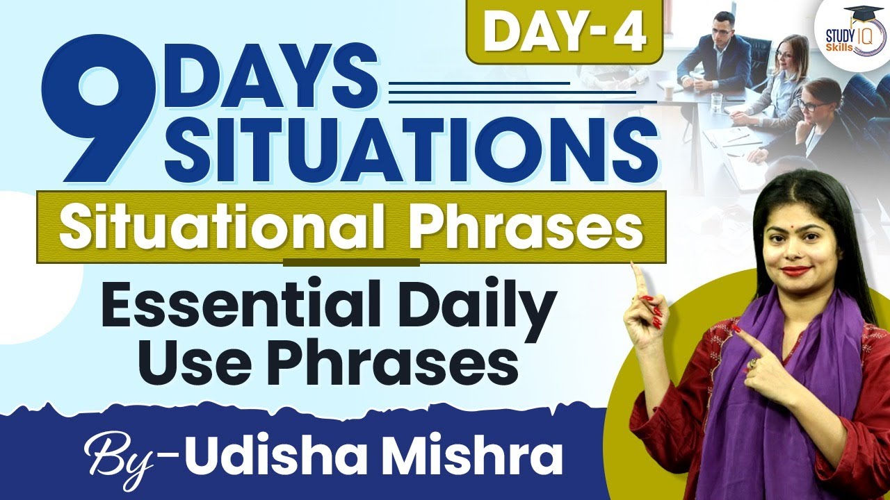 Essential Daily Use Phrases | 9 Days, 9 Situations Series | Spoken ...