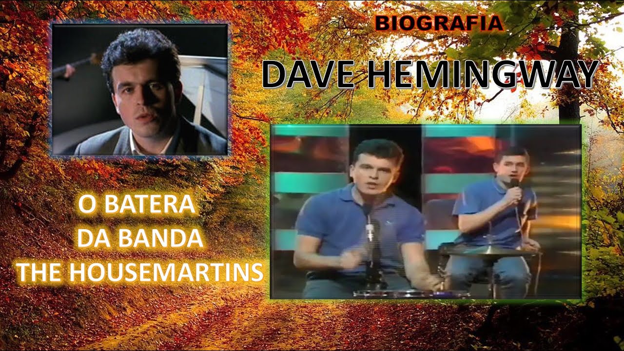 Dave Hemingway - Biografia do batera da banda The Housemartins - YouTube