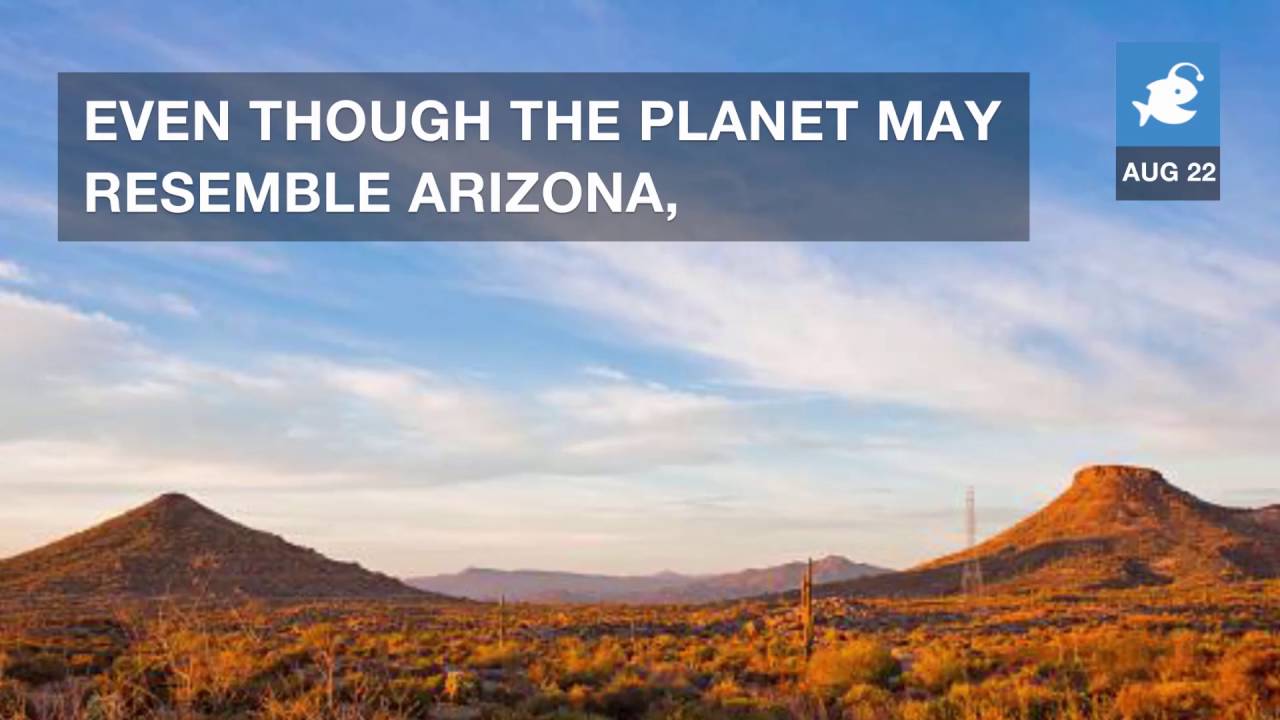 Panoramic picture of Mars show it's a lot like Arizona - YouTube