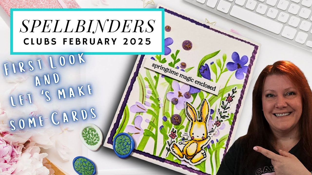 First Look at Spellbinders February 2025 Clubs | Let's Create a Card ...
