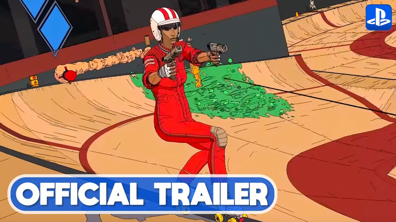 Rollerdrome - Official Reveal Trailer (State of Play June 2022) PS5/PS4 ...