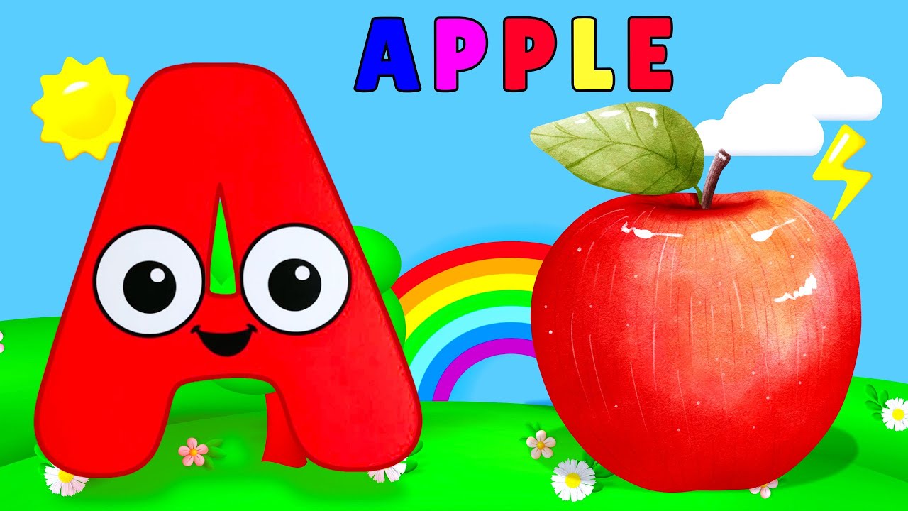 ABC Phonic song|ABCD rhymes for babies in English|Phonics sounds of ...