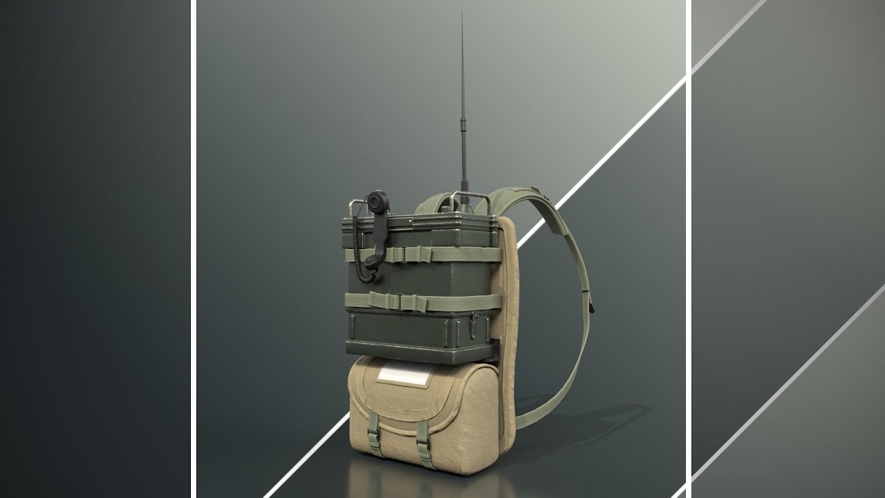Military/Tactical Radio & Backpack - YouTube