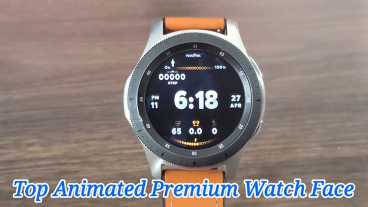Top Digital Fitness Watch Faces For Your Smartwatch - YouTube