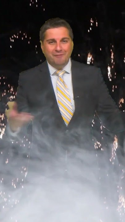 Trapped firework smoke and the inversion - YouTube