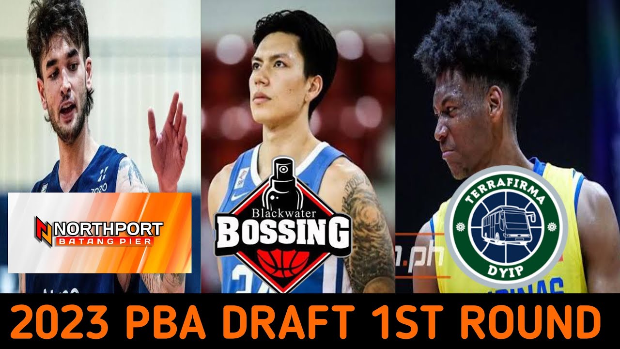 2023 1ST ROUND PBA DRAFT - YouTube