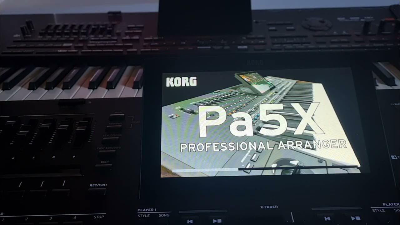 KORG PA5X TUTORIAL 3 - YouTube