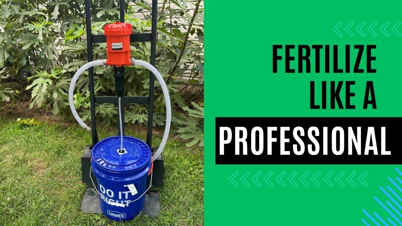 Easy Guide to Setting Up a Fertilizer Injector for Your Garden - YouTube