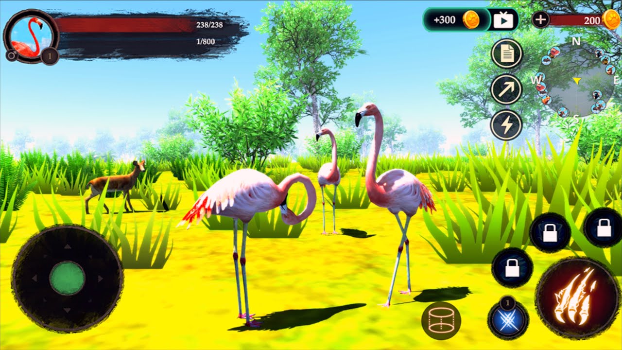 🦩 Flamingo Simulator The Story of The Beautiful Bird By Wild Life Part ...