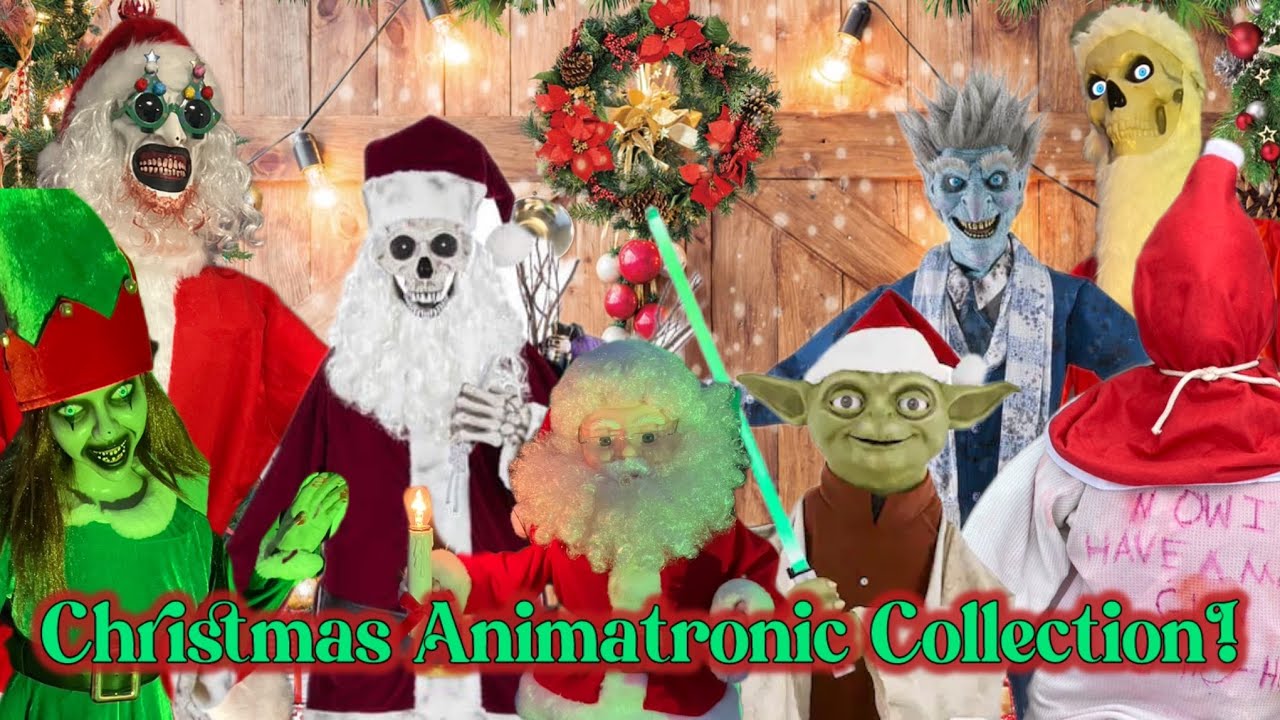 2024 Full Christmas Animatronic Collection! - YouTube