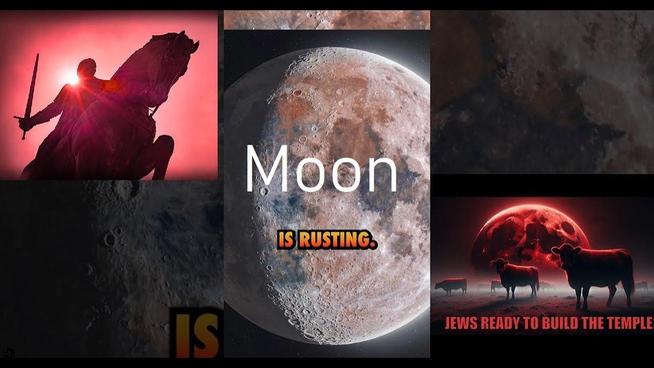 Red Rust On The Moon, Red Heifers In Israel, And A Red Horse That Is ...