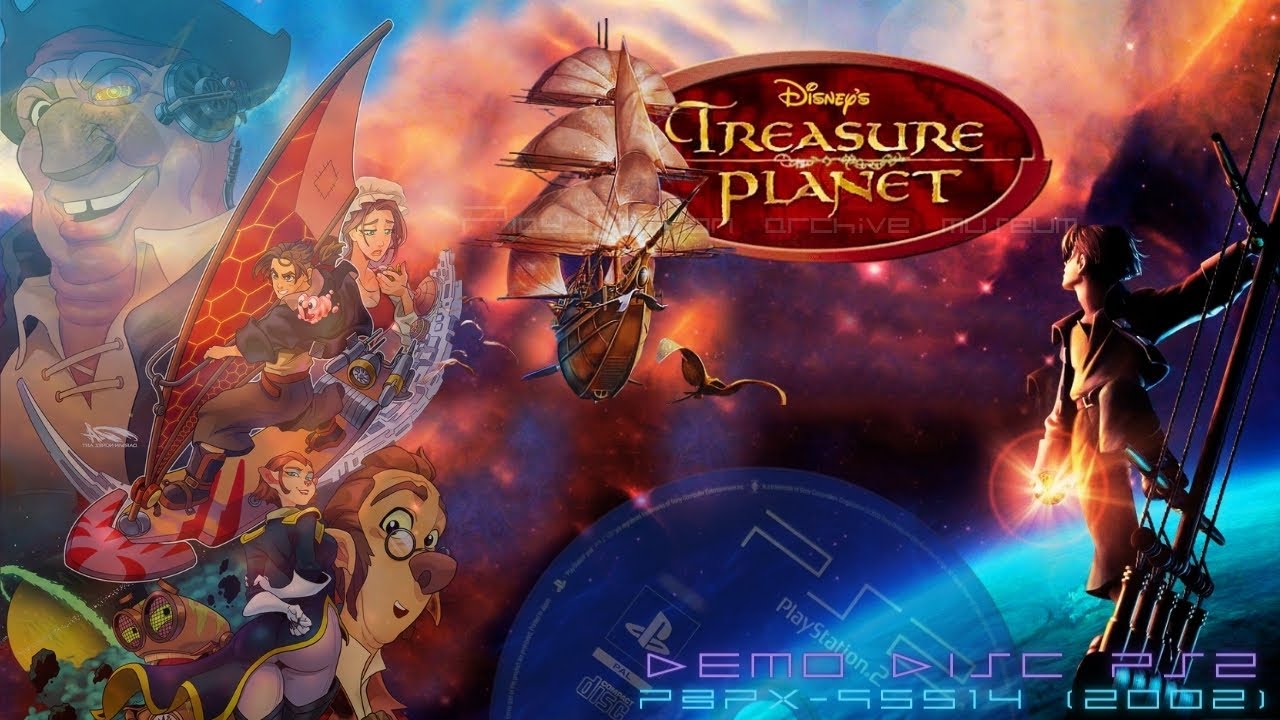 Treasure Planet promotional video - PS2 demo disc PBPX-95514 (2002 ...
