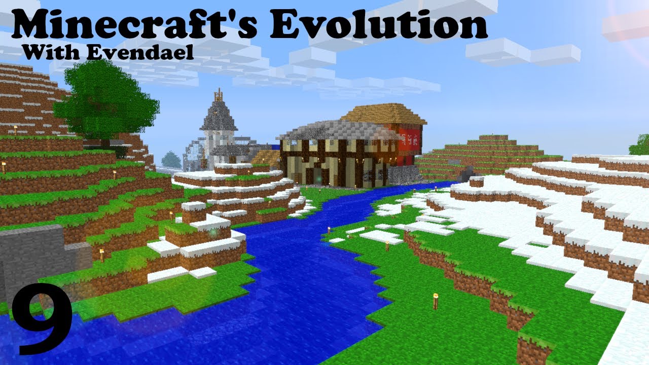 Minecraft Alpha World Tour | Minecraft's Evolution With Evendael Ep.9 ...