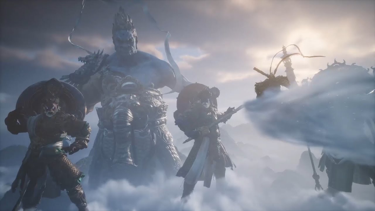 Black Myth: Wukong Opening Scene - Wukong Vs Erlang Shen (Chinese ...