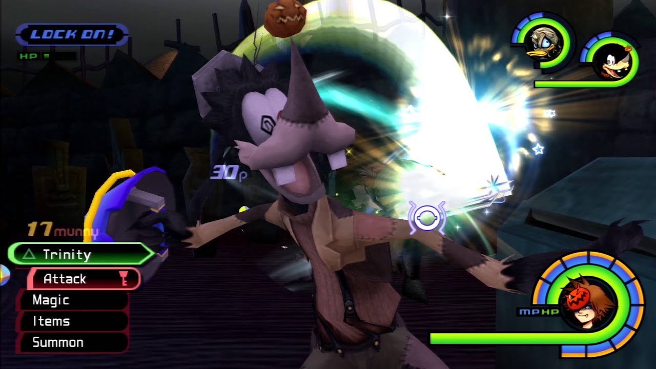 Kingdom Hearts 1.5 HD ReMix: Glitch [Halloween Town's Red Trinity ...
