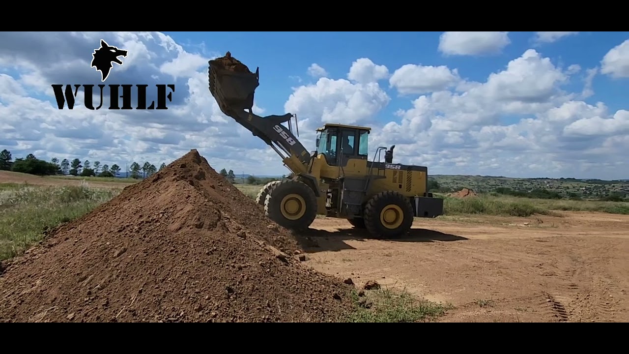 Wuhlf ZA50 | 5TON wheel loader - YouTube
