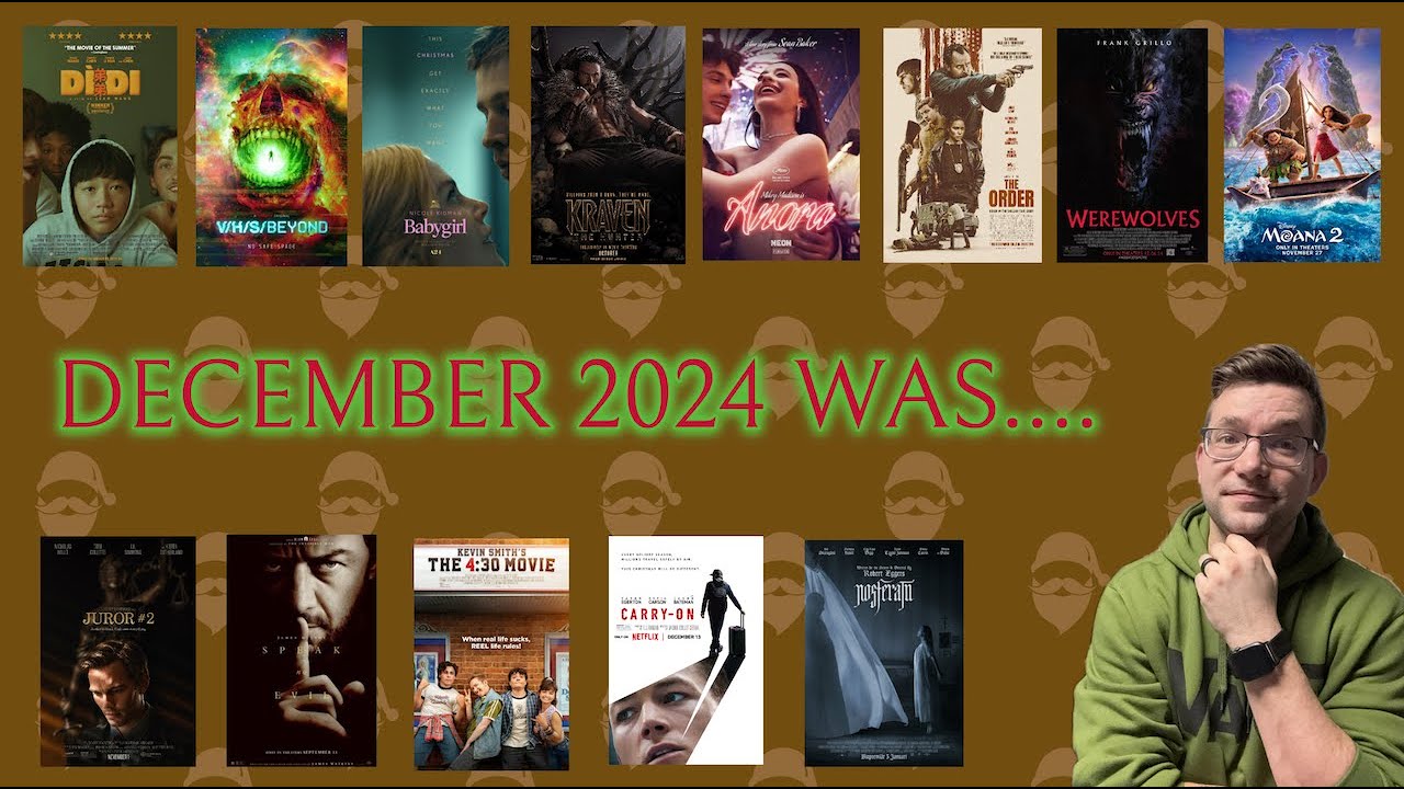 DECEMBER 2024 MOVIES RANKED - YouTube