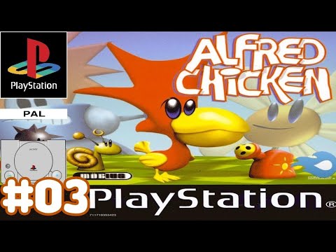 Guia de Alfred Chicken 🐓 (Playstation 1) Parte 3 Nivel 3 #AlfredChicken ...